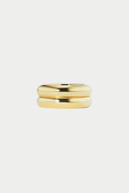 "Coa" Ring, Champagne Diamonds & Garnet – Kick Pleat