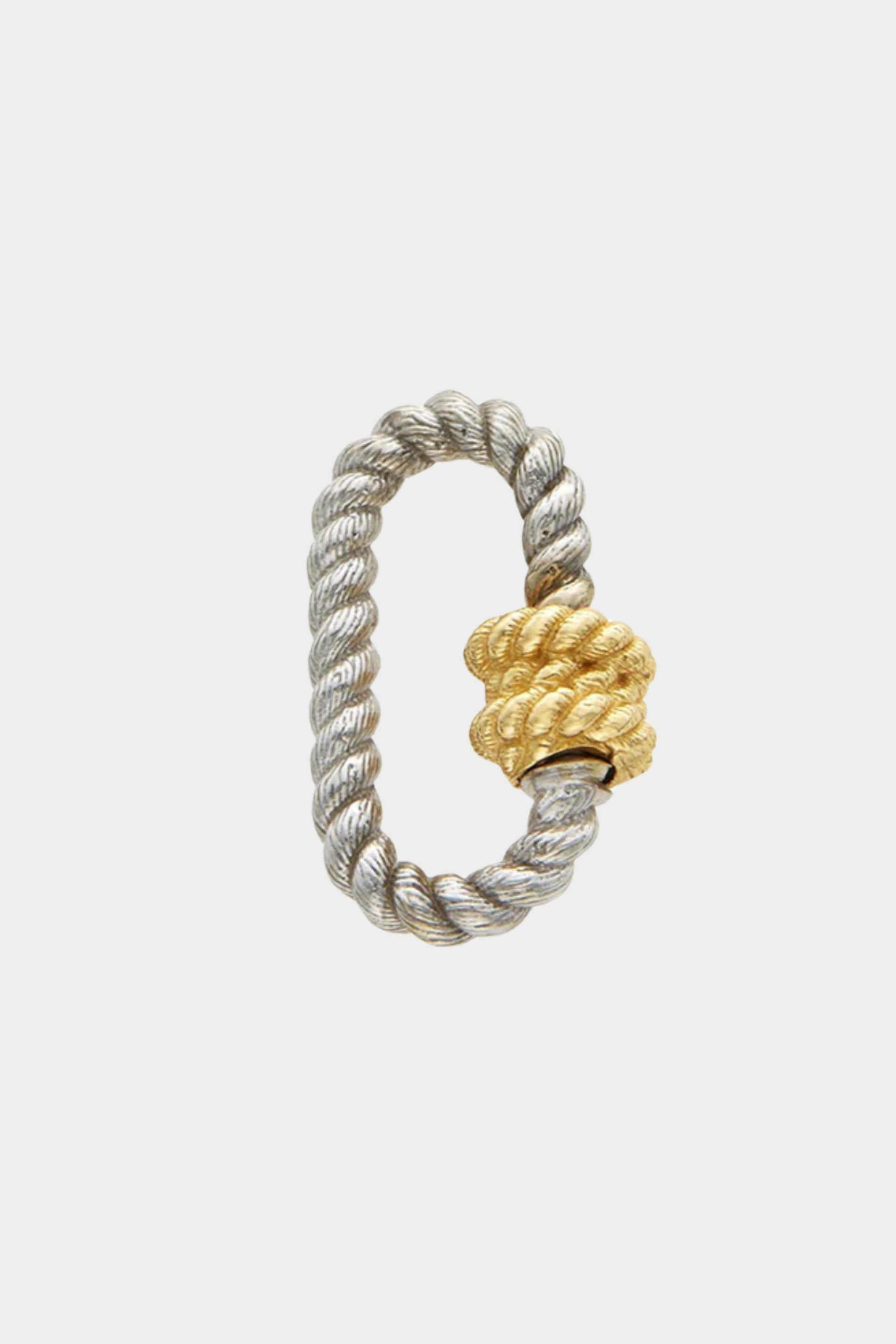Twisted Lock, Mixed Metal – Kick Pleat