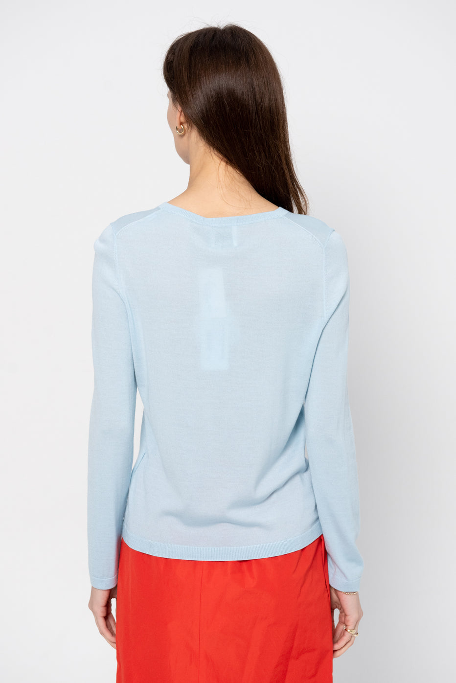 Allude Rd-sweater 1/1 – Kick Pleat