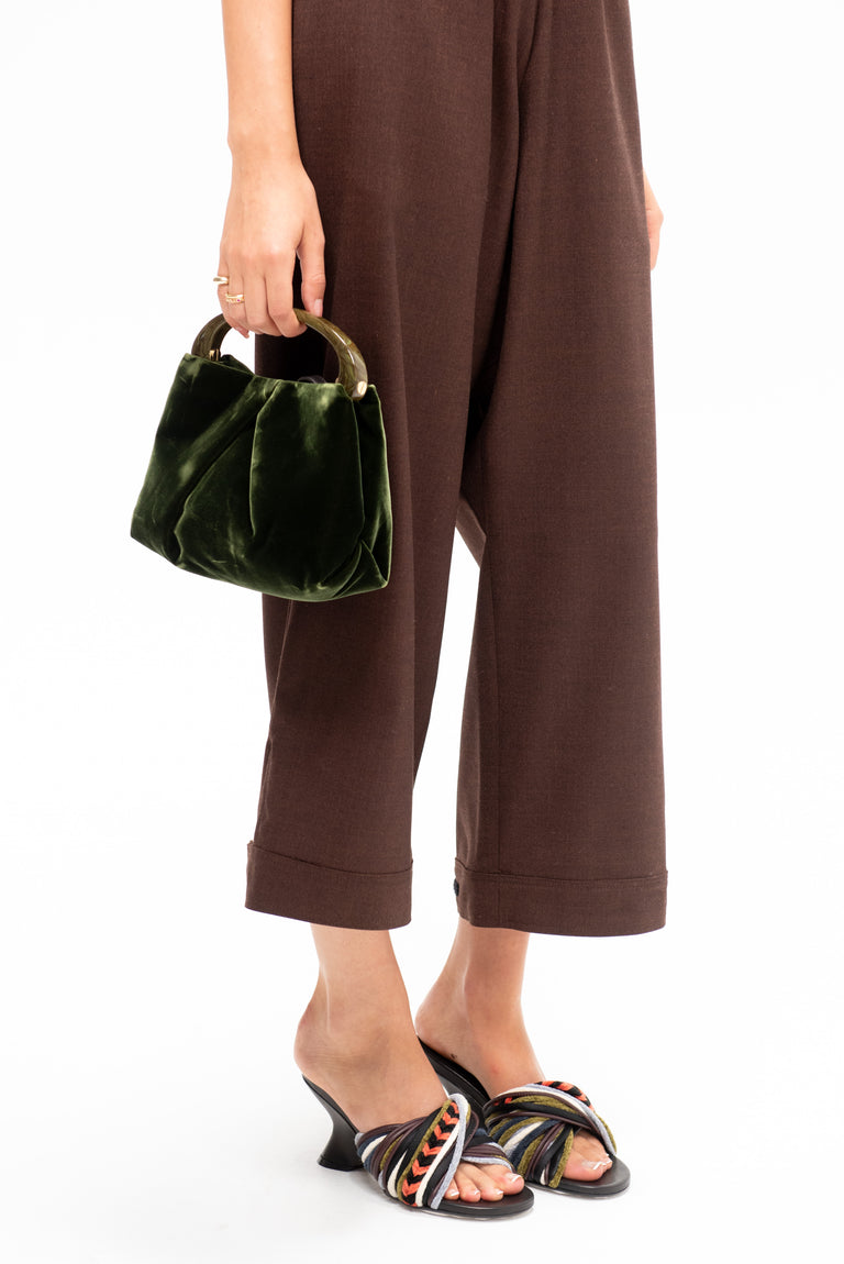 Dries Van Noten Open Toe Heels, Multi – Kick Pleat